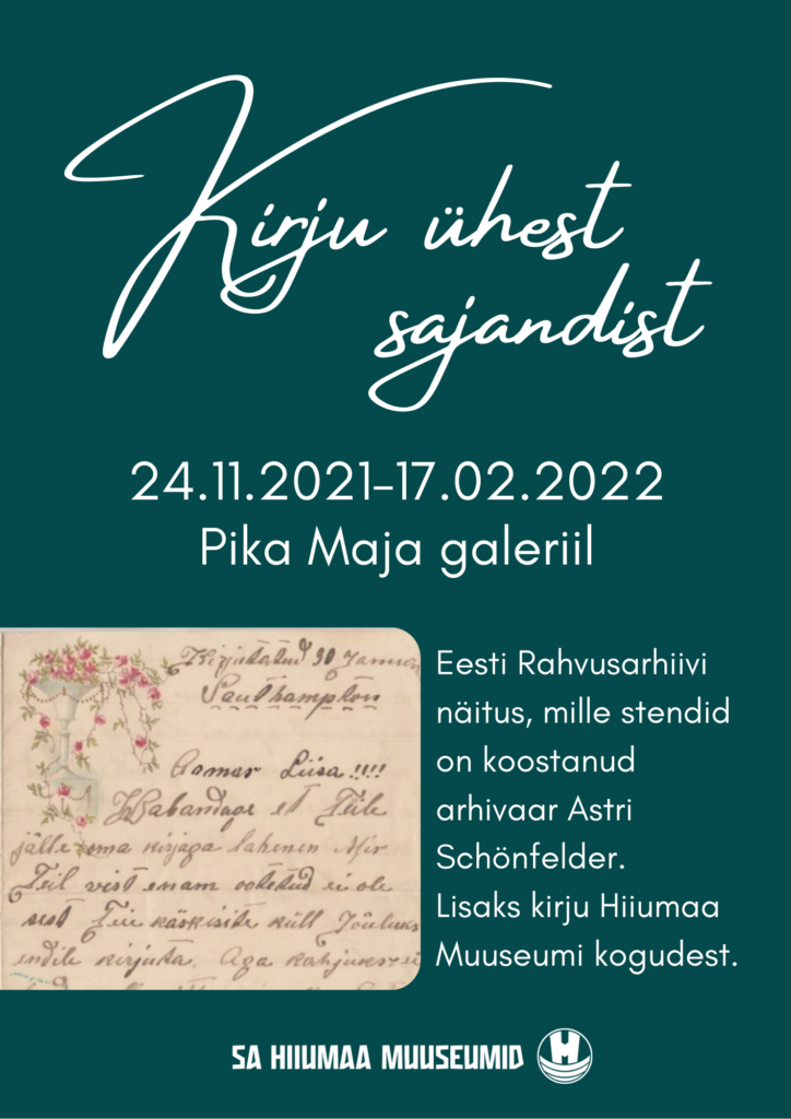 KIRJU ÜHEST SAJANDIST - SA Hiiumaa Muuseumid