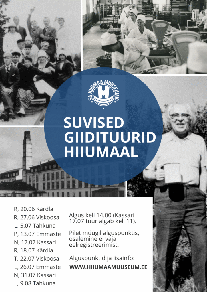Suvised giidituurid Hiiumaal - SA Hiiumaa Muuseumid